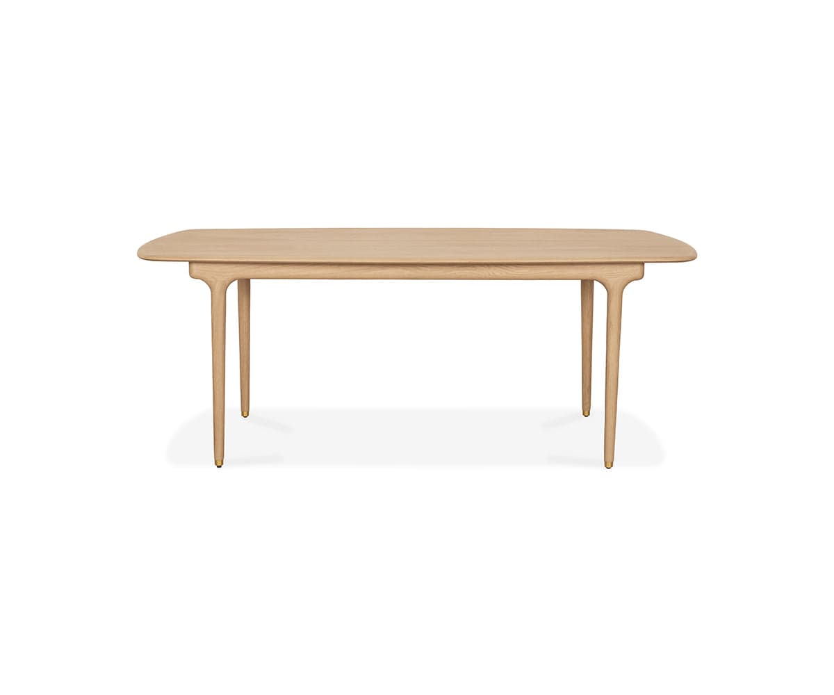 White oak dining bench store