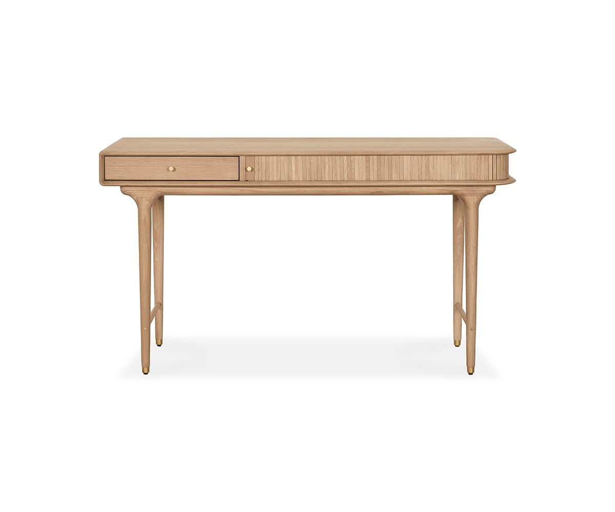 Oak scandinavian desk store